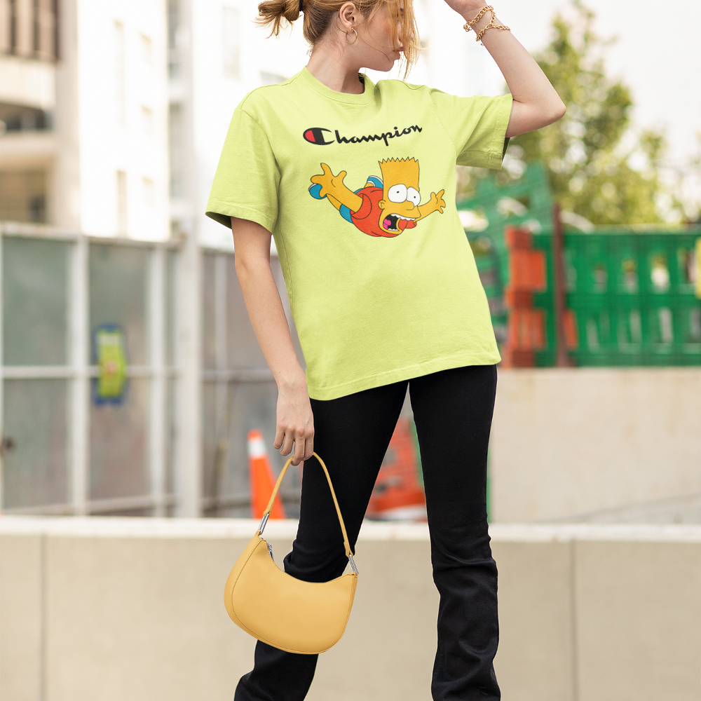 Order Trendy Champion Bart Simpson Hoodie in Baku with fast delivery ...